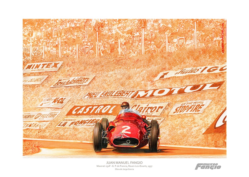Products | Art and Collectibles - Posters | Juan Manuel Fangio - 1957 ...