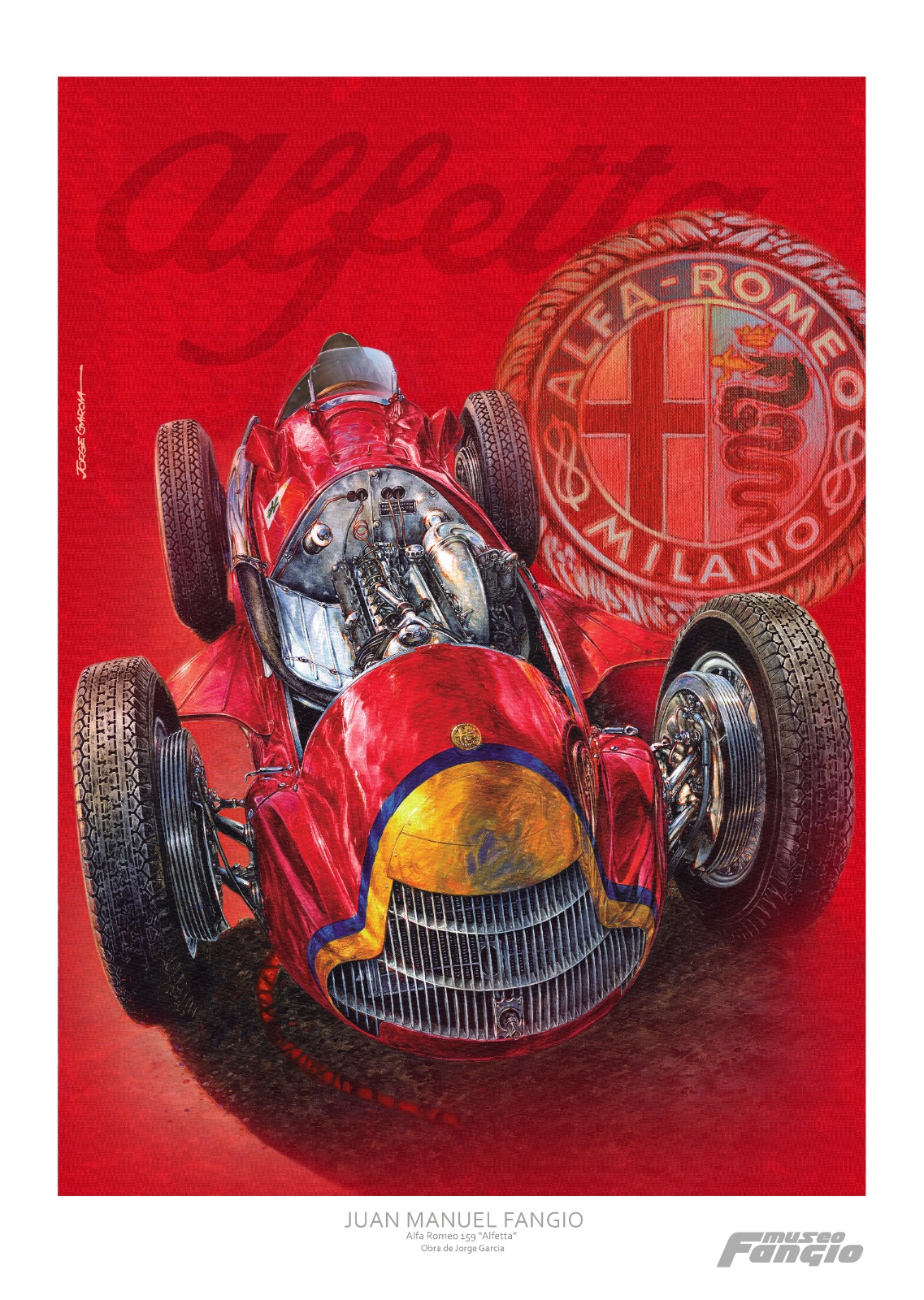 Products | Art and Collectibles - Posters | Alfetta 159 - Juan Manuel ...